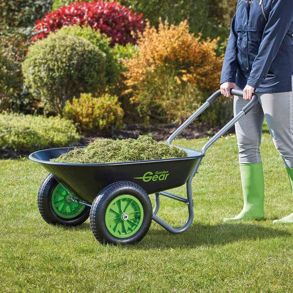 Garden Gear - Two Wheeled Wheelbarrow
