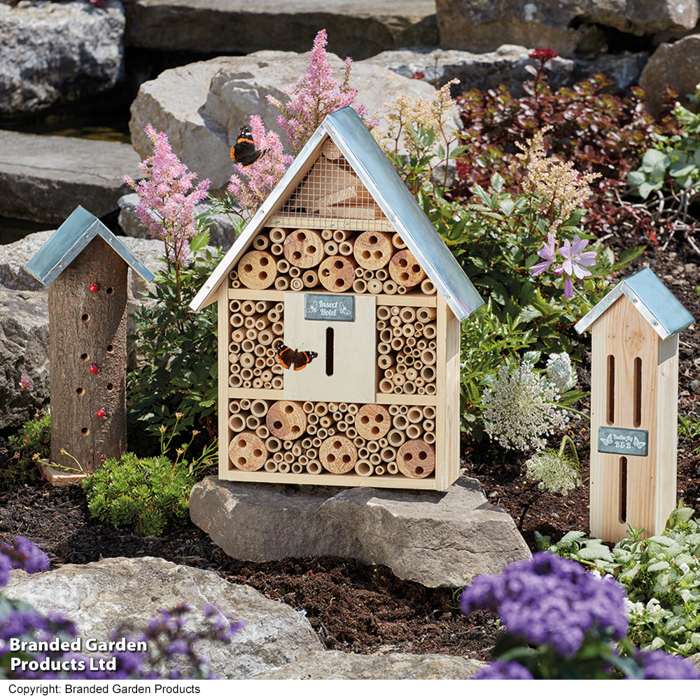Garden Life Wooden Insect Hotel - Gift | Suttons