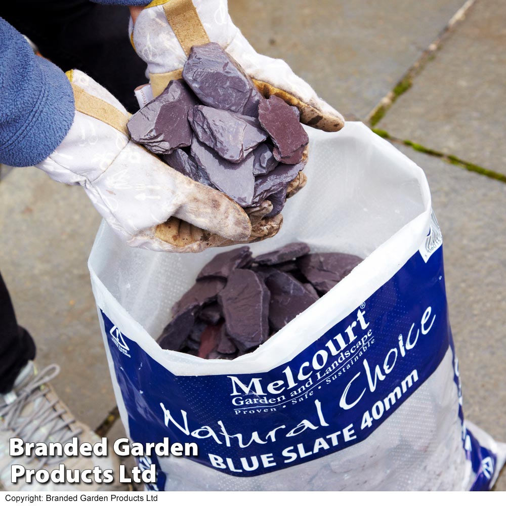 Decorative Blue Slate Aggregate | Suttons