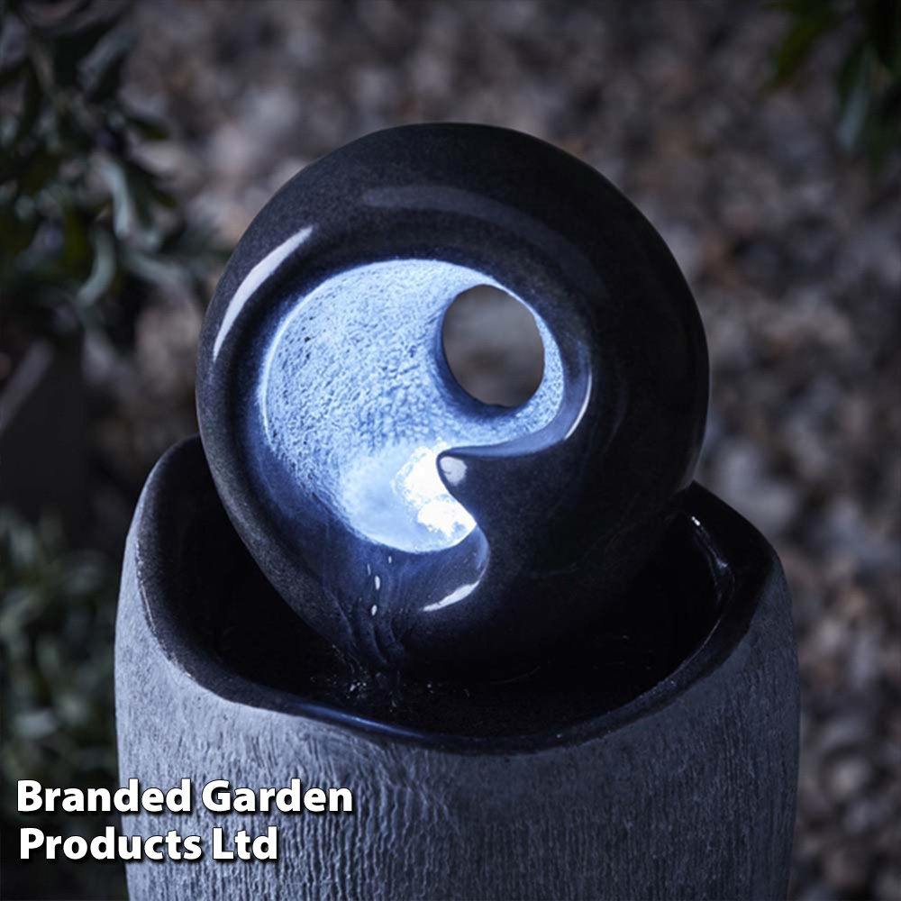 86Cm Contemperary Stone Water Feature | Suttons